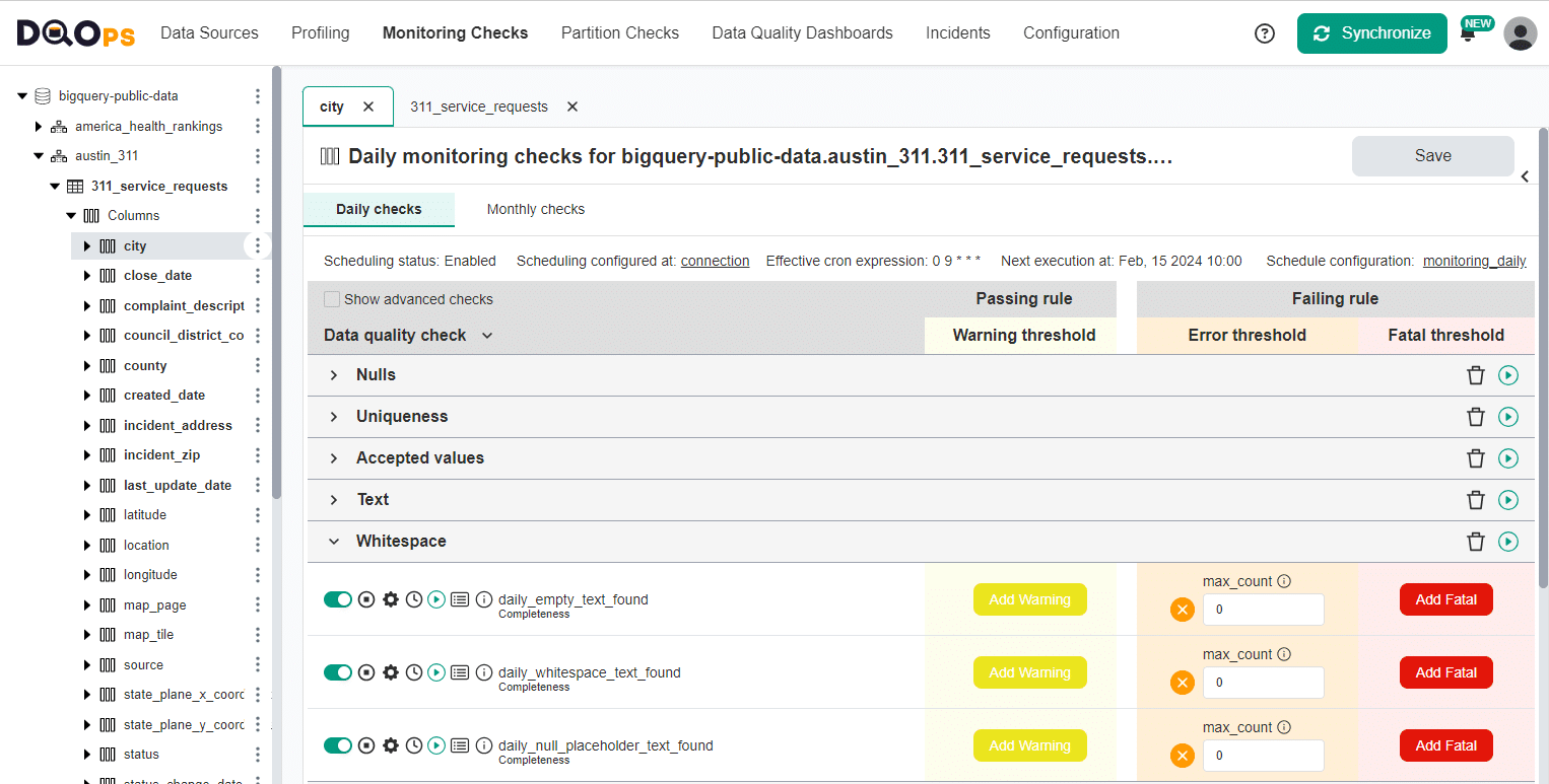 How To Detect Whitespace And Null Value Placeholders