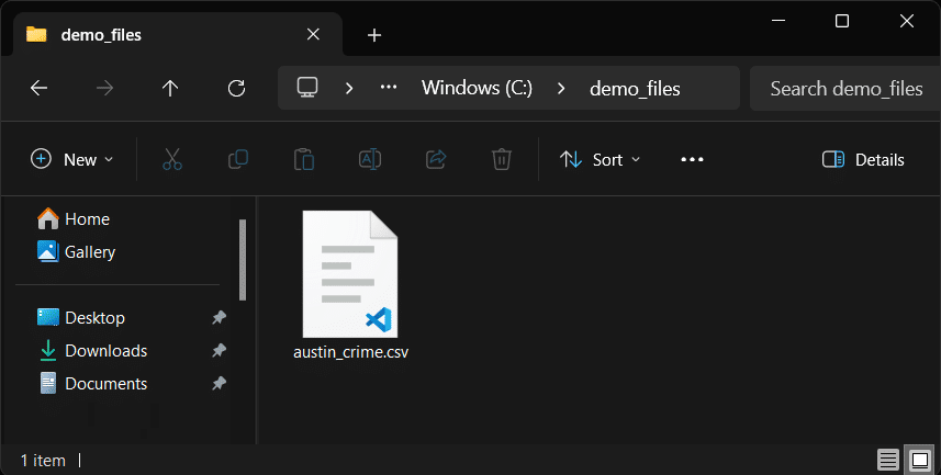 Creating a connection to a data source