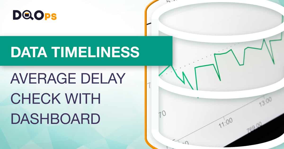 Data timeliness: average delay check with dashboard - DQOps