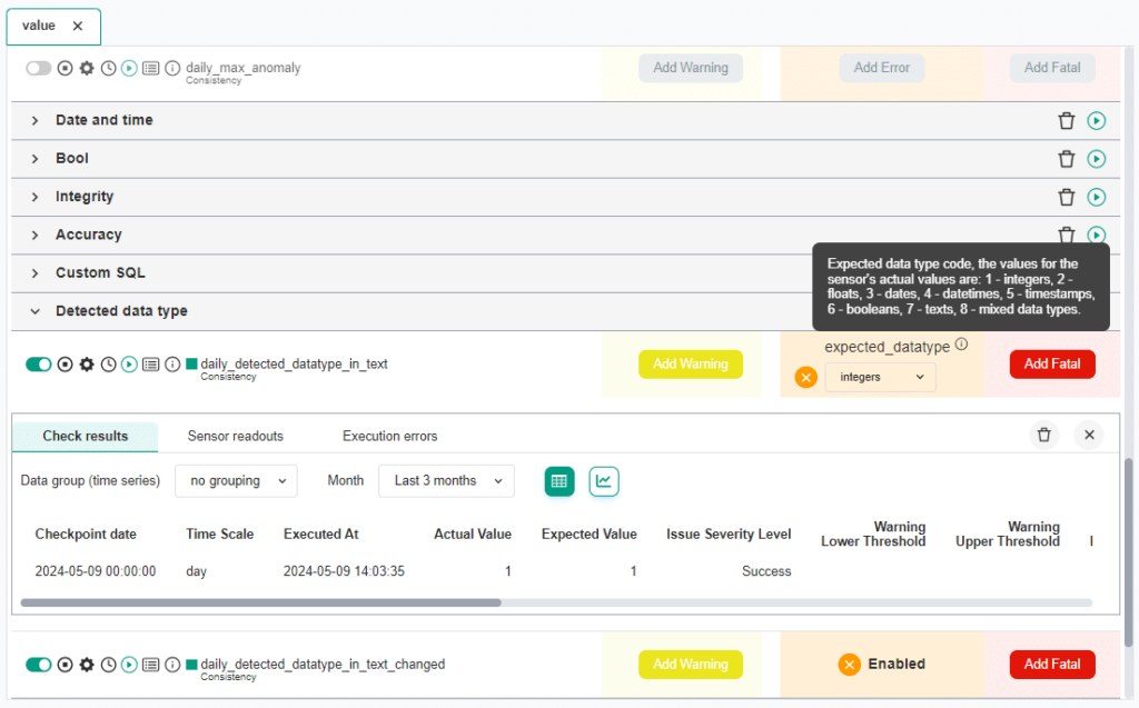 Data quality monitoring for Data Ingestion - DQOps
